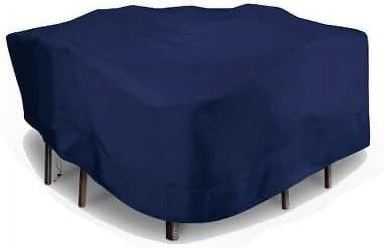 Eevelle Meridian Patio Square Table Set Cover with Marine Grade Fabric ...