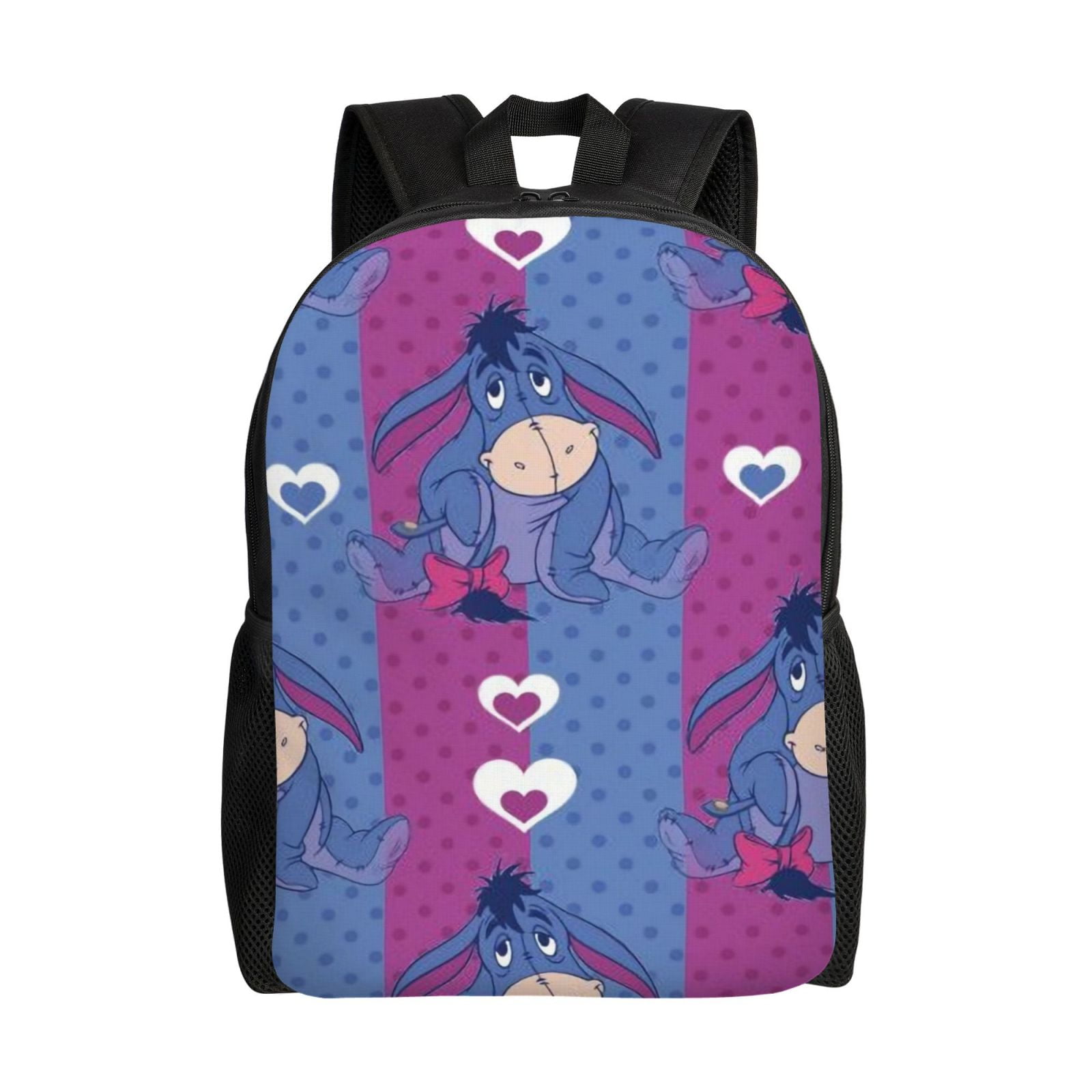 Eeyore Anime Backpack Cartoon Travel Bags 3D Printed Casual Daypacks ...