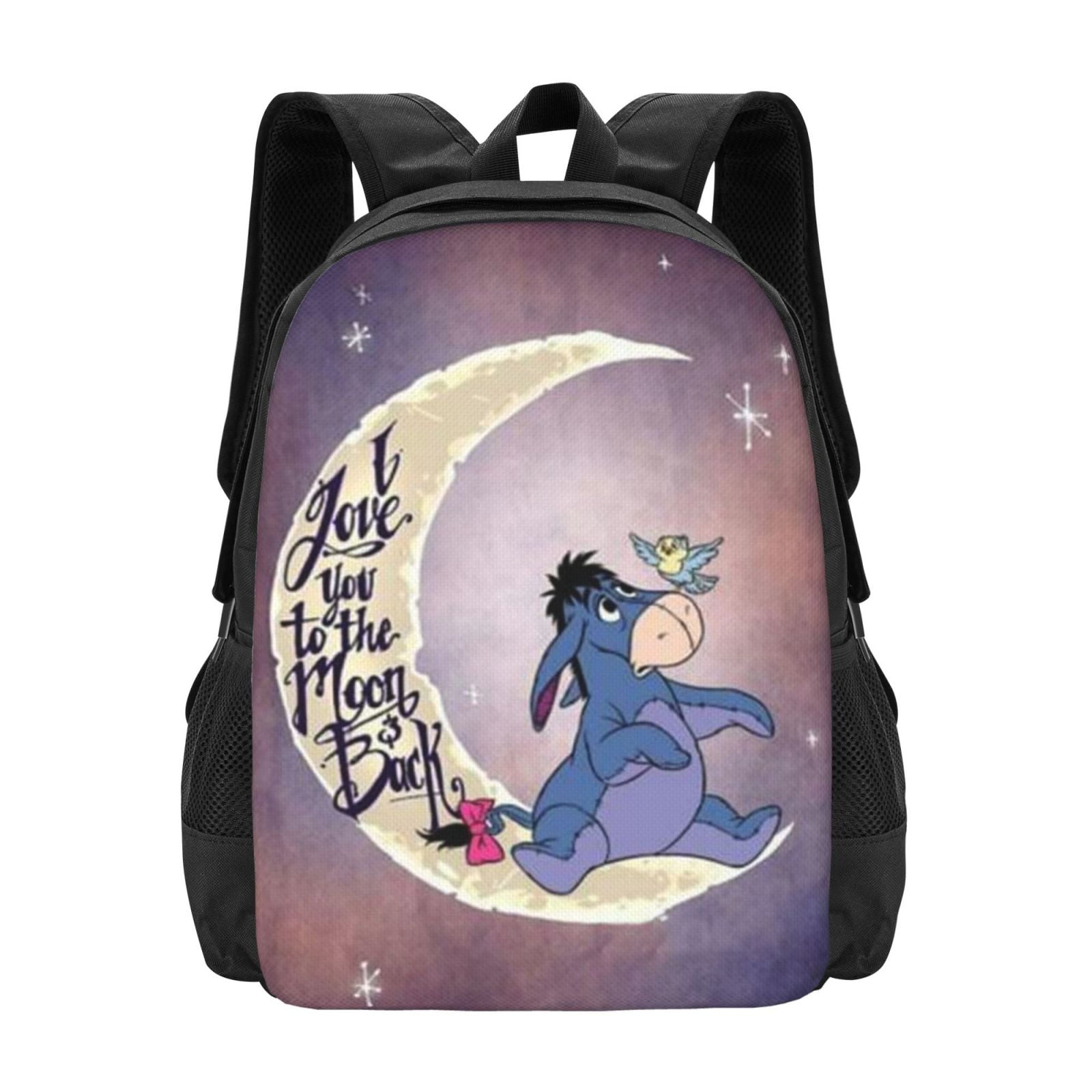 Eeyore Backpack Eeyore Cartoon Eeyore Laptop Bag Knapsack For Large ...