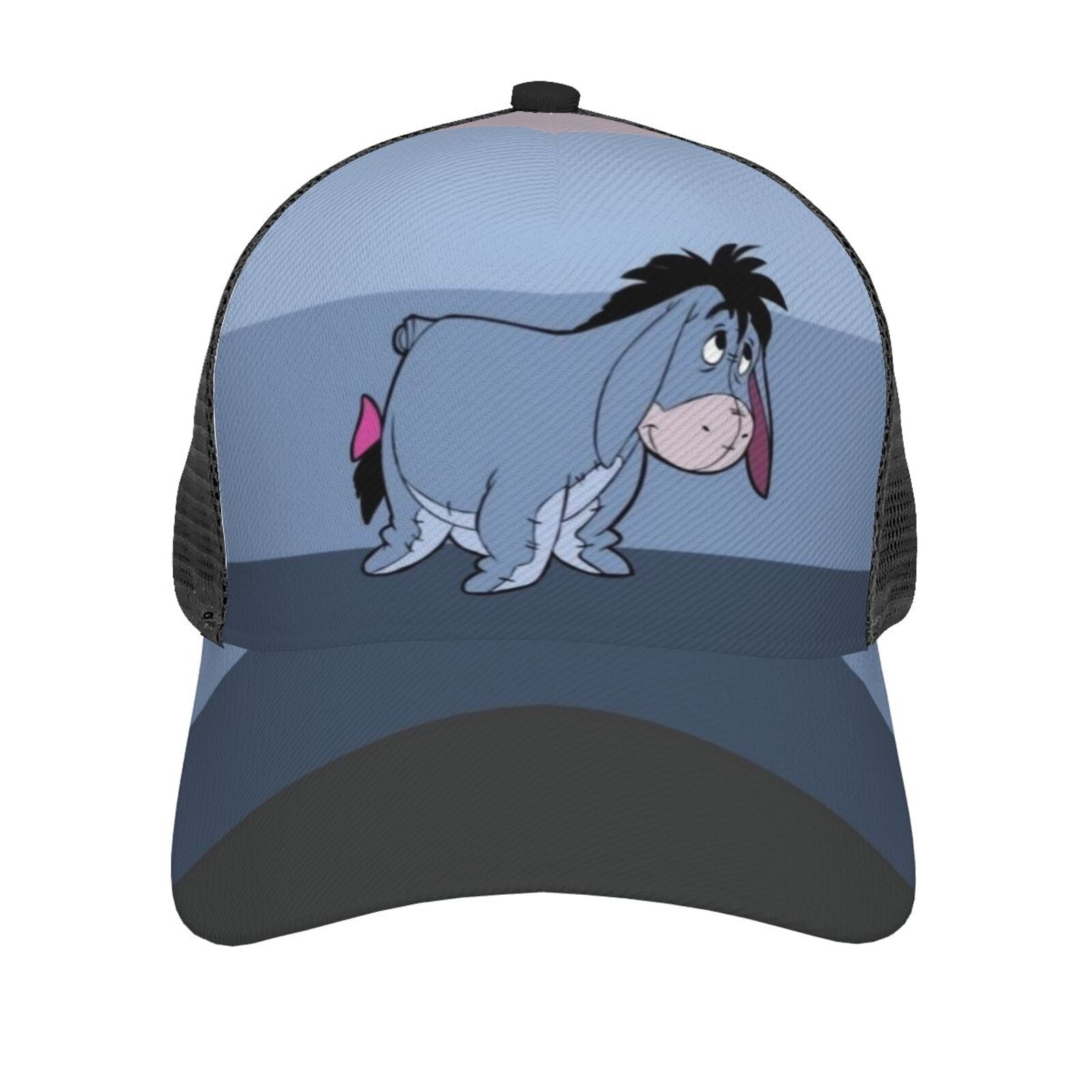 Eeyore Baseball Caps Casual Fishing Sun Hat Mesh Back Adjustable For ...