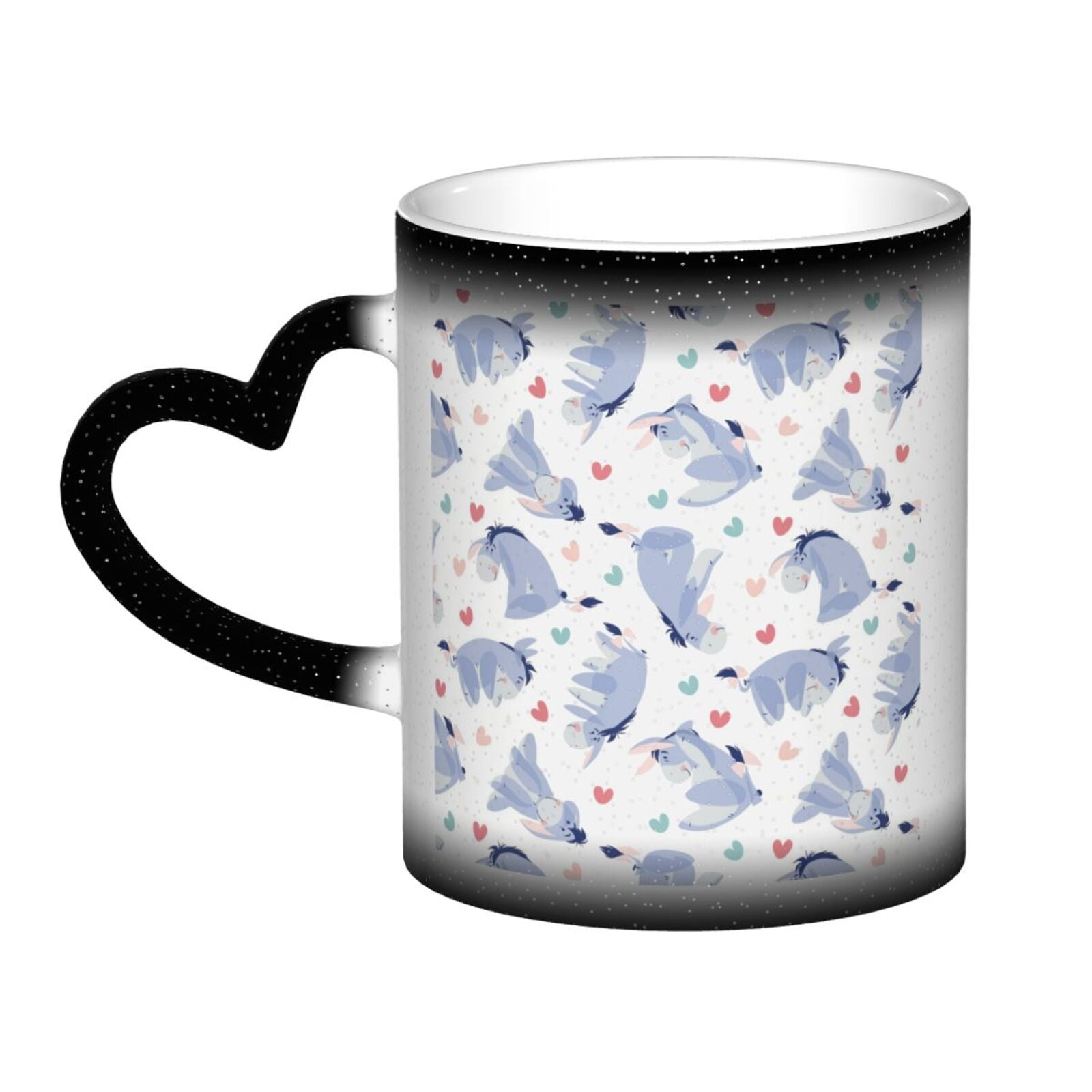 Eeyore Color Changing Mug Heat Sensitive Magic Funny Art Coffee Tea ...