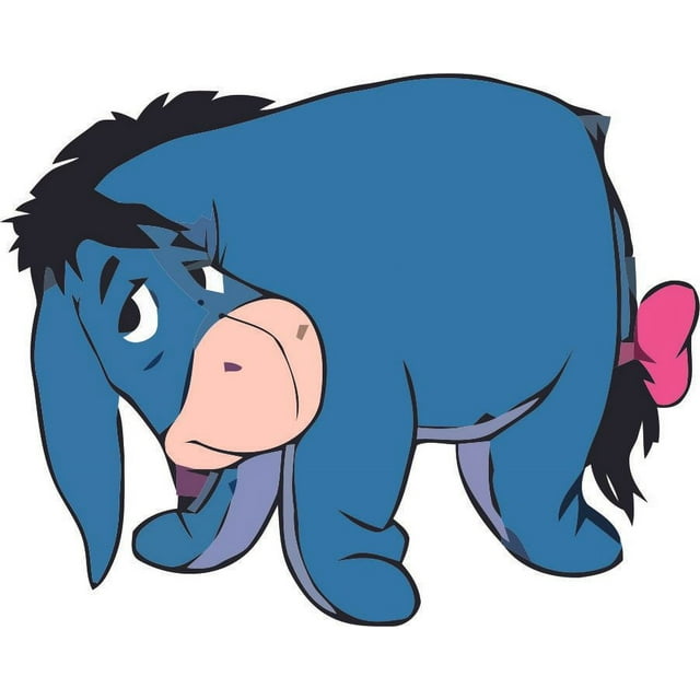 Design with Vinyl Eeyore Donkey Wall Sticker - Walmart.com