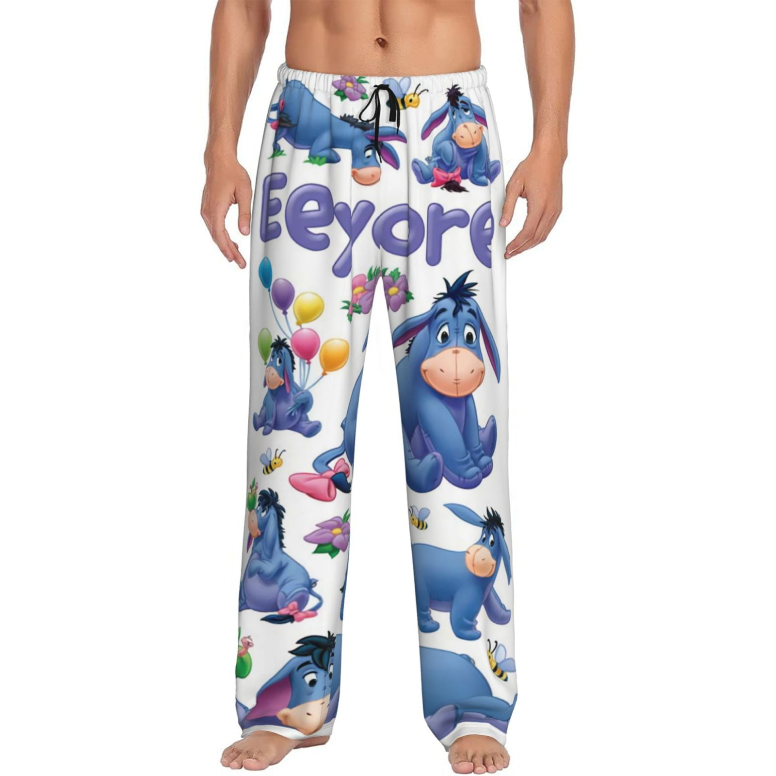 Eeyore Men's Pajama Pant Soft Comfy Lounge Pj Bottoms Loose Elastic ...