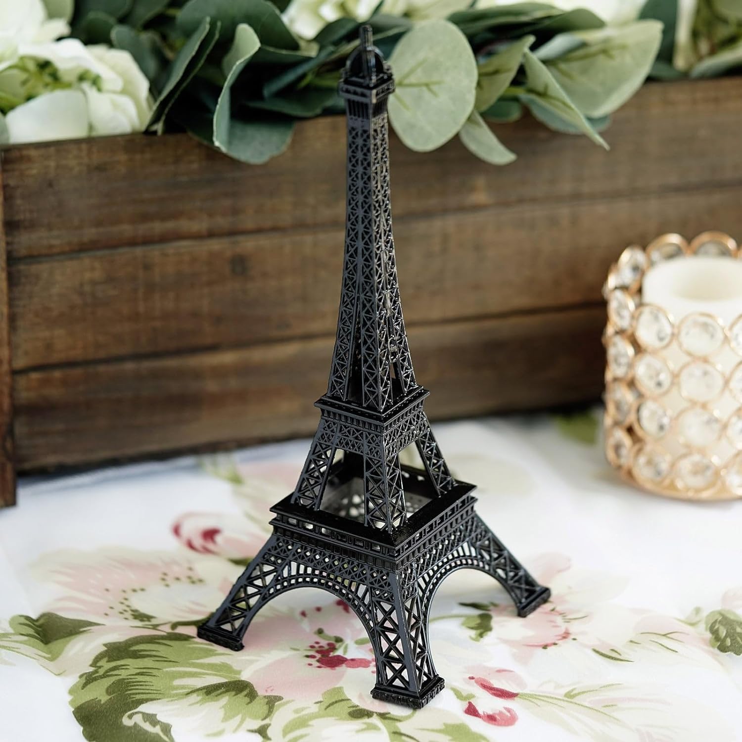 Efavormart 10" | Black | Eiffel Tower Centerpiece | Eiffel Tower Cake ...