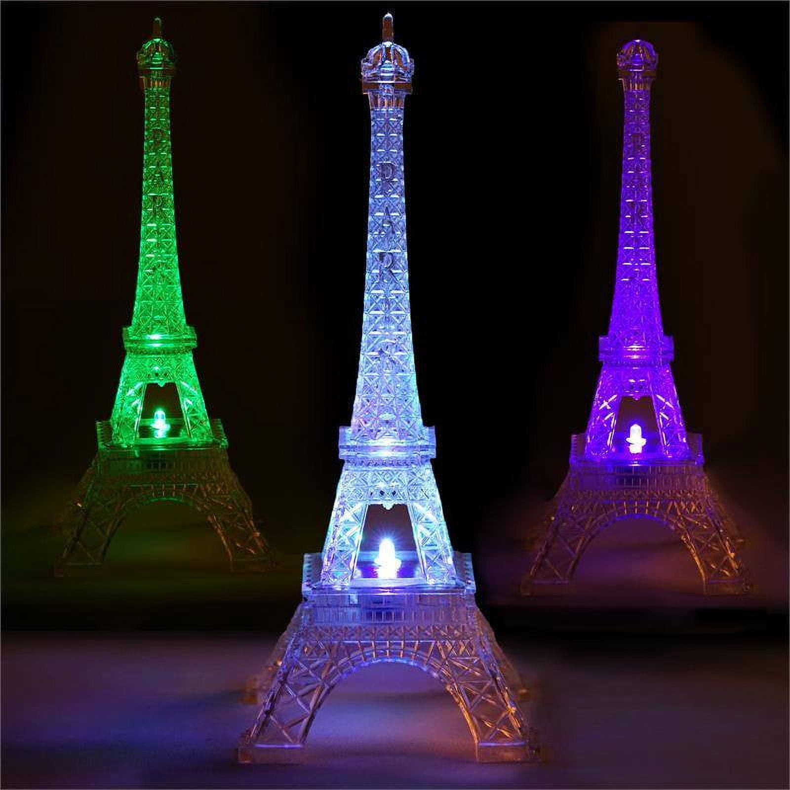 Efavormart 10" | LED Light Up Eiffel Tower Centerpiece | Color Changing ...