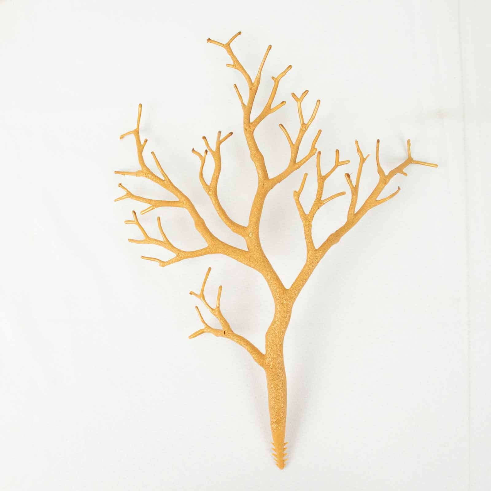 Efavormart 10 Pack | 14" Metallic Gold Artificial Tree Branch DIY Vase ...