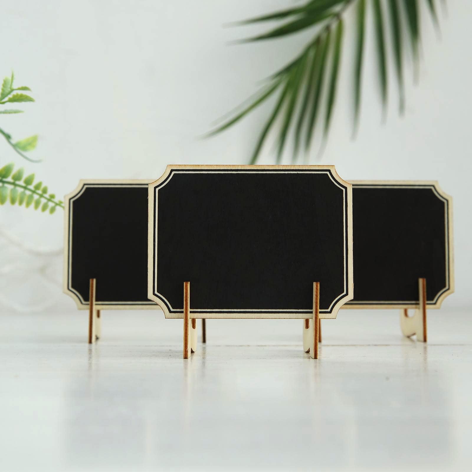 Efavormart 10 Pack 3"x4" Chalkboard Table Sign Set Includes Table ...