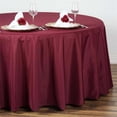 Efavormart 10 Pack Round Tablecloth, 108 Inch Stain & Wrinkle Resistant ...