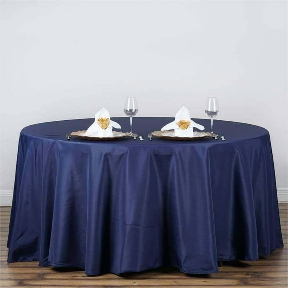 Efavormart 10 Pack Round Tablecloth, 120 Inch Stain & Wrinkle Resistant ...