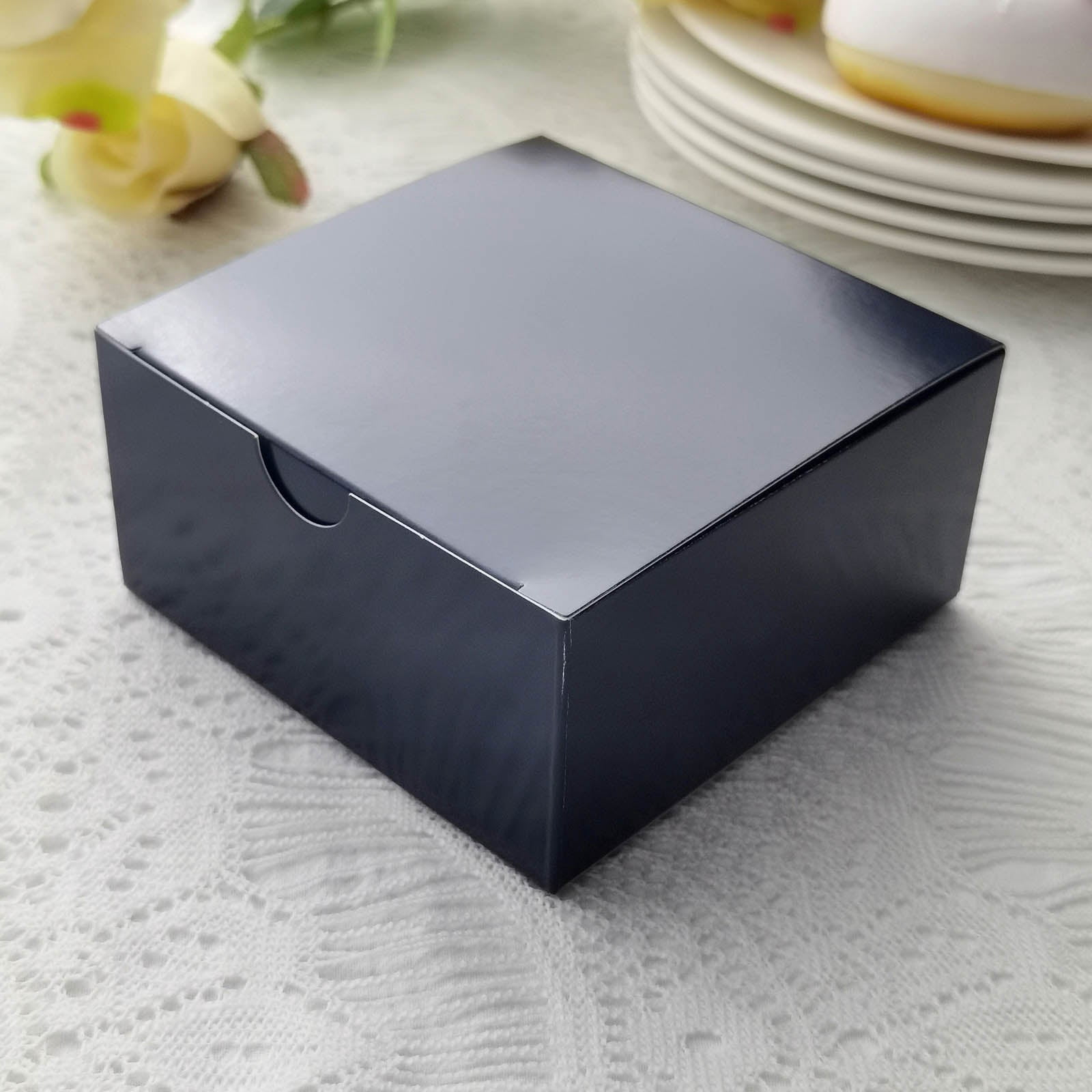 Efavormart 100 PCS Navy Blue Party Favor Gift Boxes for Treat Giving ...