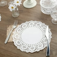 Normandy Rectangular Paper Lace Doily Placemats 200 Per Pack - Walmart.com