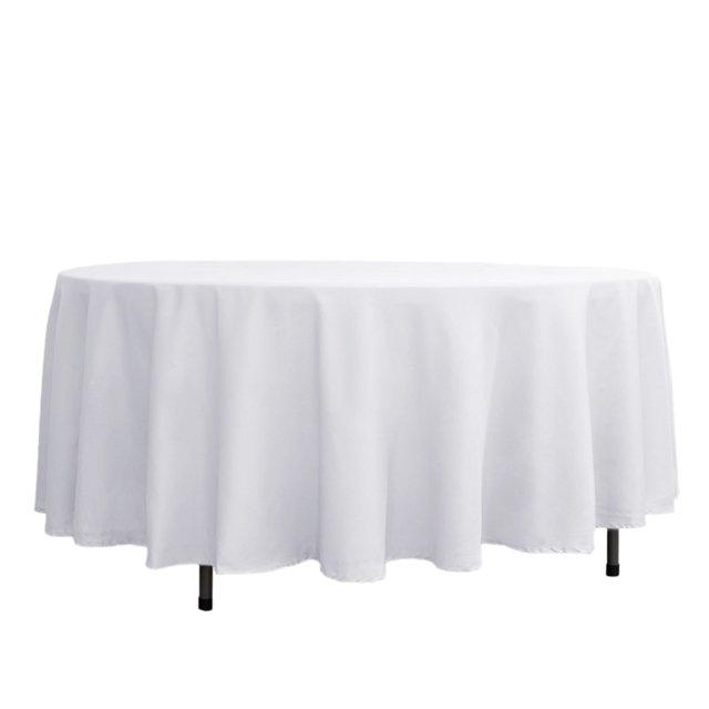 Efavormart 108" Wholesale Round Tablecloth Polyester Round Table Linens ...