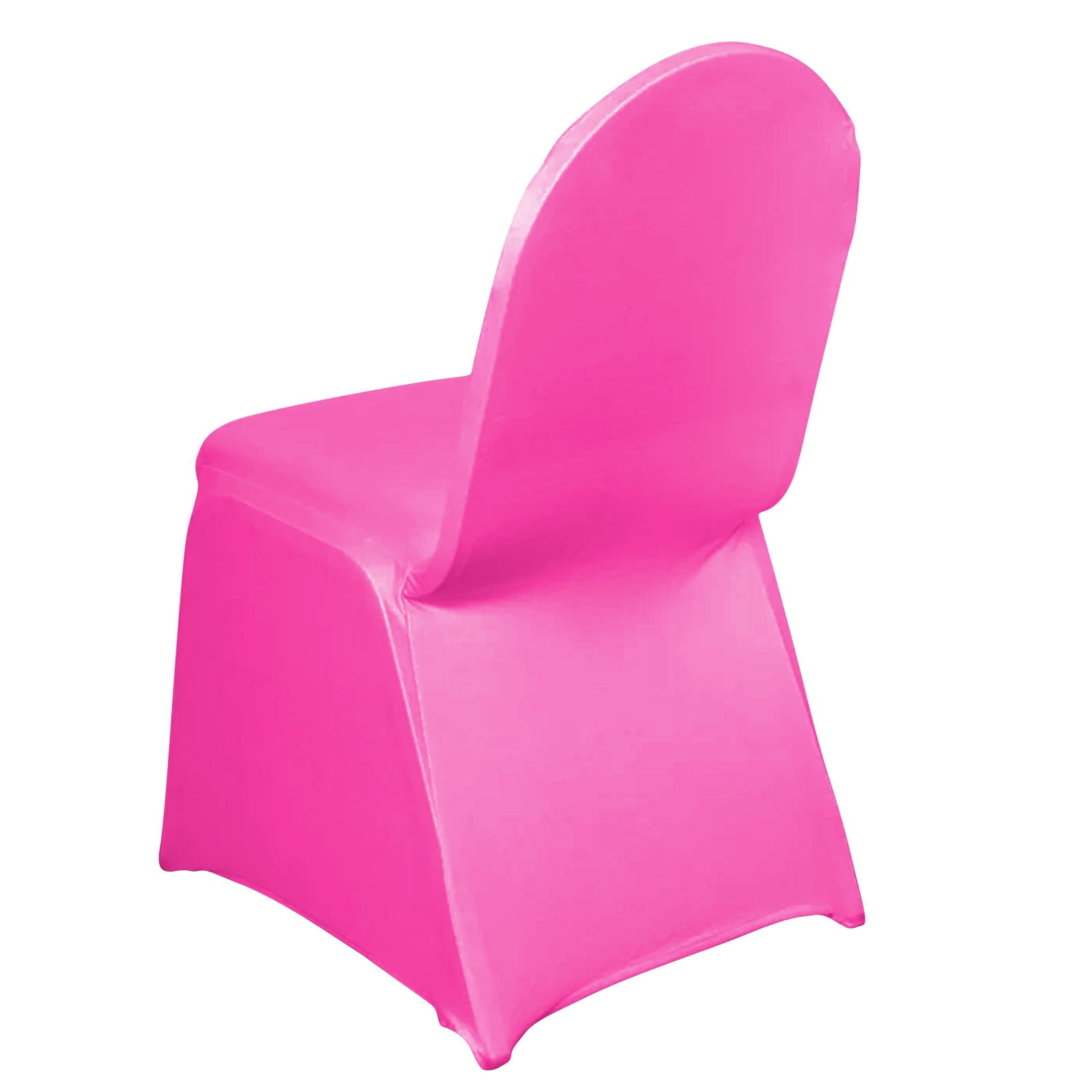 Efavormart 10PCS Fushia Stretchy Spandex Fitted Banquet Chair Cover ...