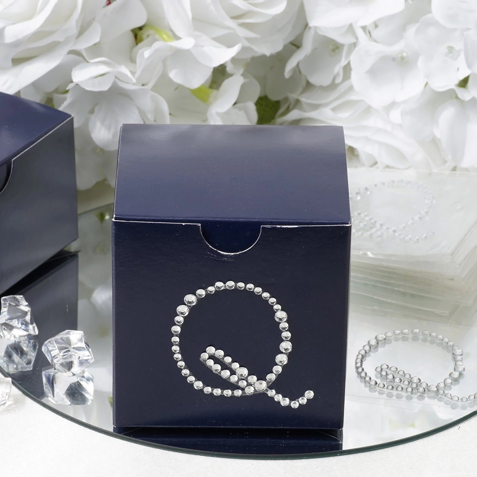 Efavormart 12 Pack | 1.5" Clear Rhinestone Monogram Letter Jewel ...