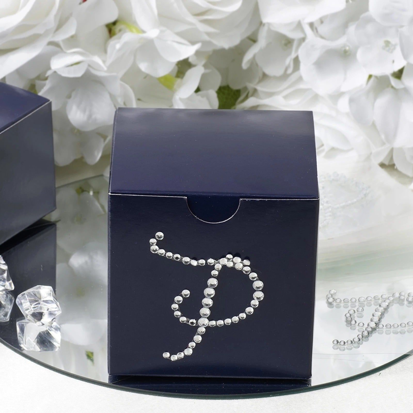 Efavormart 12 Pack | 1.5" Clear Rhinestone Monogram Letter Jewel ...