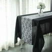BalsaCircle 12" x 108" White Polyester Table Runner for Wedding and ...
