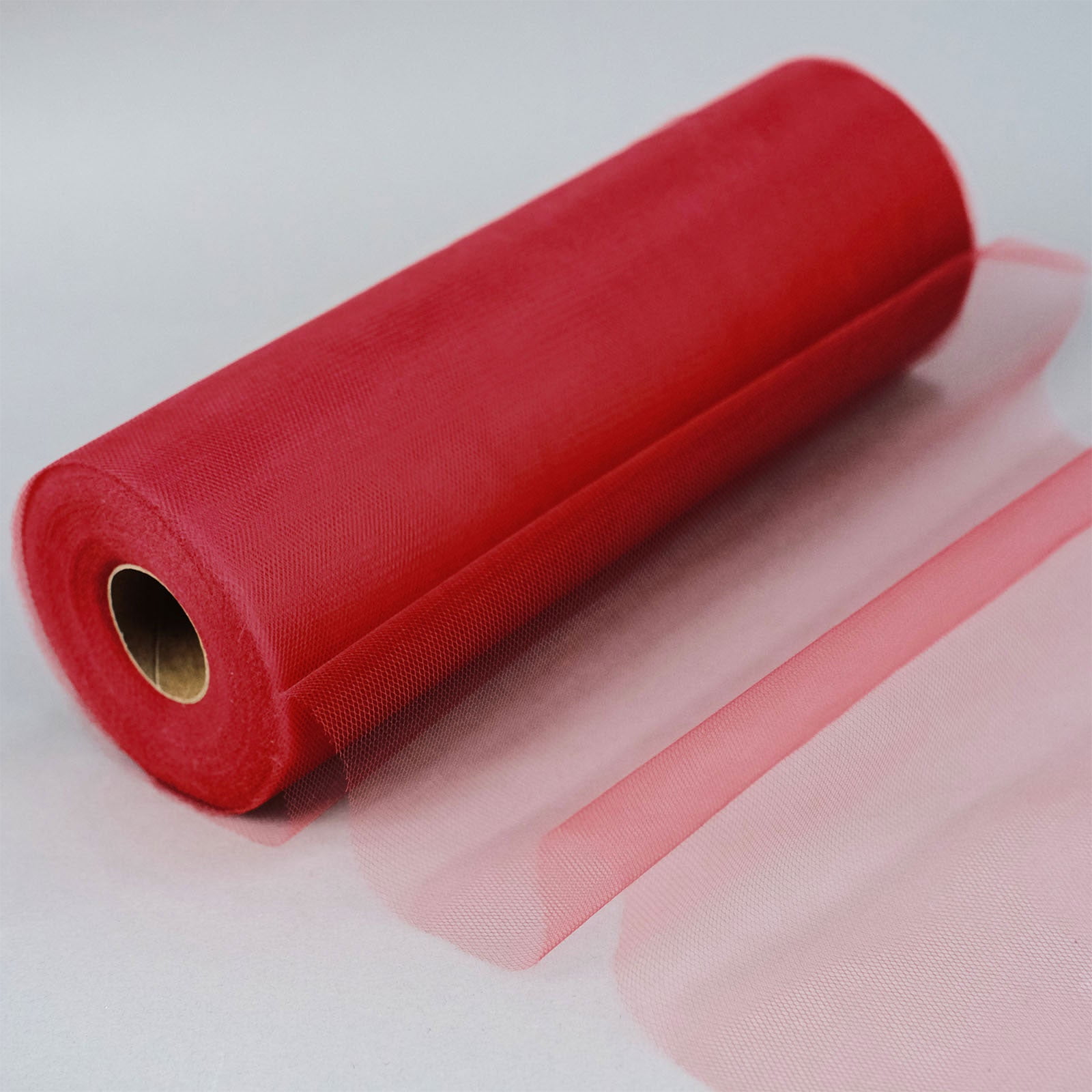 Efavormart Red 12" x 300 ft Nylon Tulle Roll for Wedding, Party, DIY ...