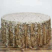 Efavormart 132" Wholesale Premium Table Cover Sparkly SEQUIN Round Tablecloth For Wedding ...