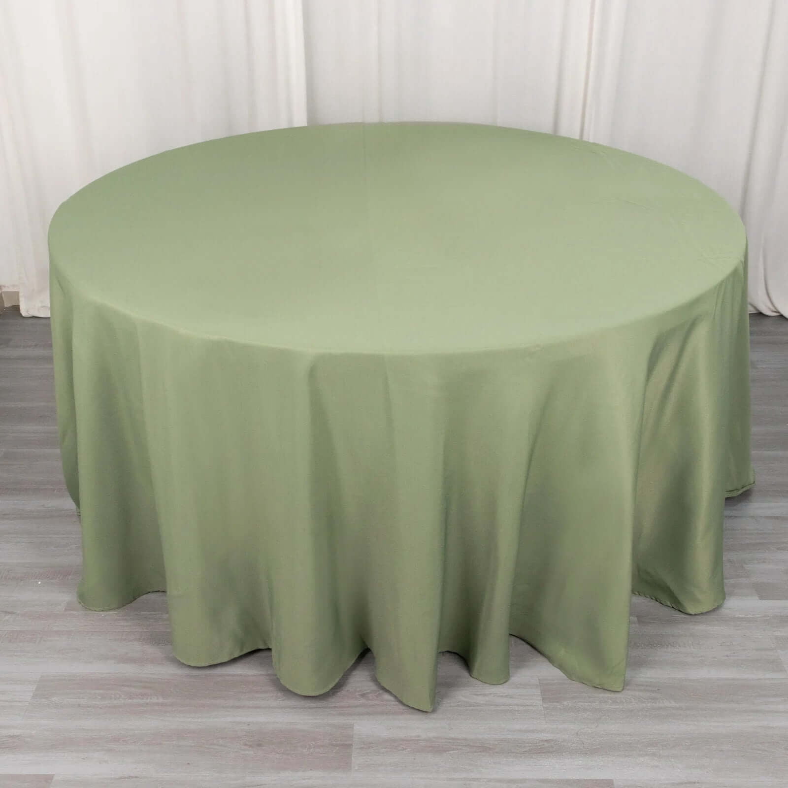 Efavormart 120" Eucalyptus Sage Green 200 GSM Seamless Premium ...