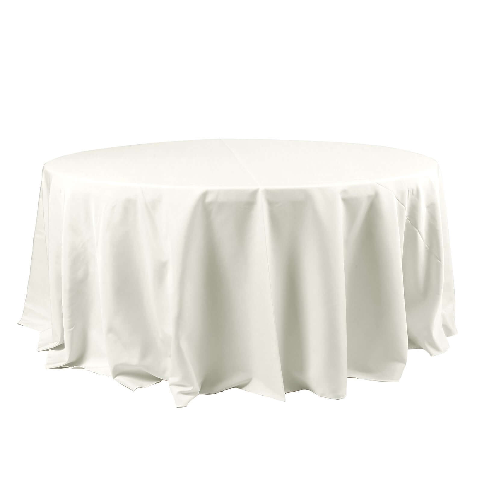 Efavormart 120" Wholesale Round Tablecloth Polyester Round Table Linens ...