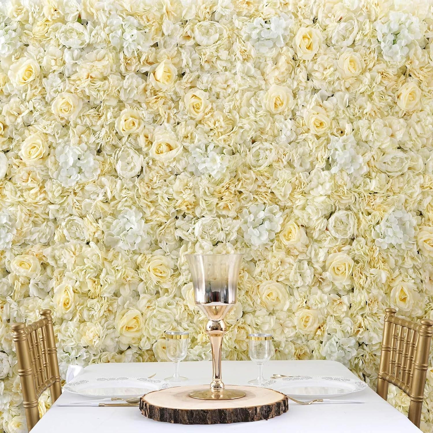 Efavormart 13 Sq ft. | 4 Panels UV Protected Lifelike Assorted Silk ...