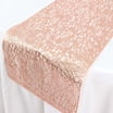 Efavormart 10"x108" Shiny Silver Crystal Rhinestone DIY Table Runner ...