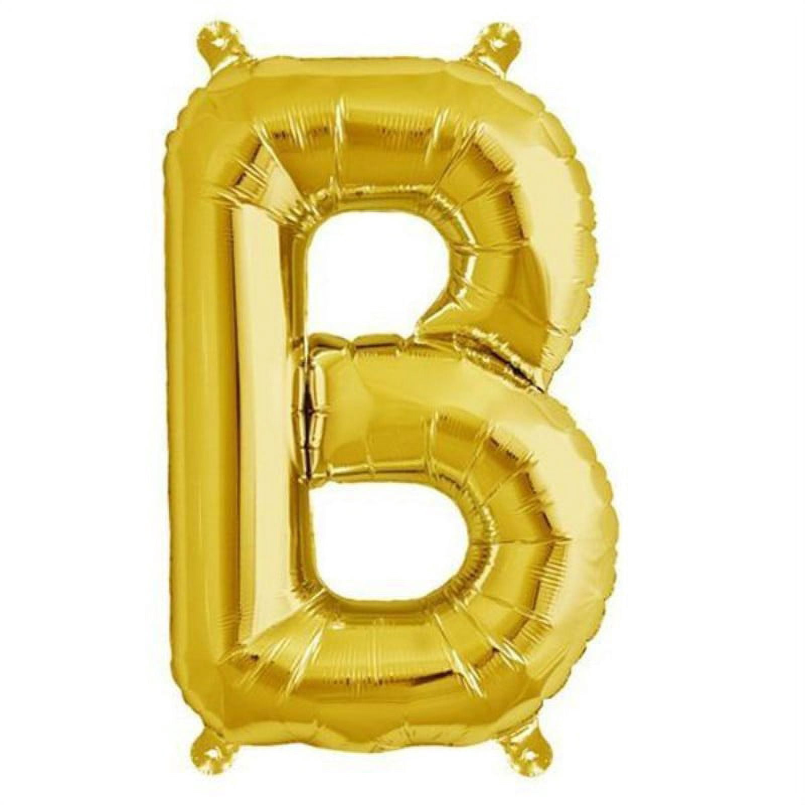 Efavormart 16" Shinny Gold Foil Balloons Letter Balloons For Wedding ...
