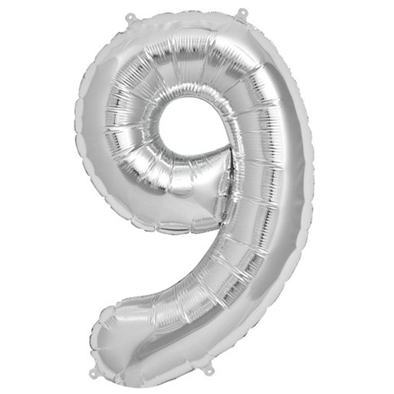 Efavormart 16" Shiny Metallic Silver Mylar Foil Alphabet Letter and ...