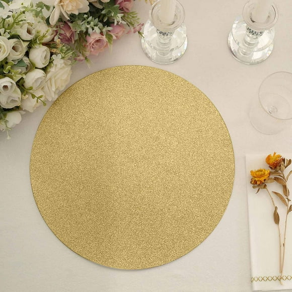 Gold Paper Placemats