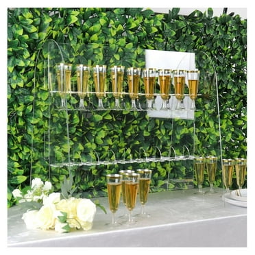 Efavormart 20 Pack | 3" Clear Acrylic Glass Holder Hooks For Double ...