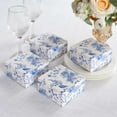 Efavormart Floral Print Paper Gift Boxes, Wedding/Bridal Party Favor ...