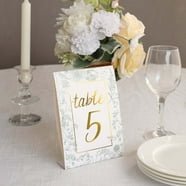 6-Pack Mini Chalkboard Signs with Easel Stand for Table Decorations ...