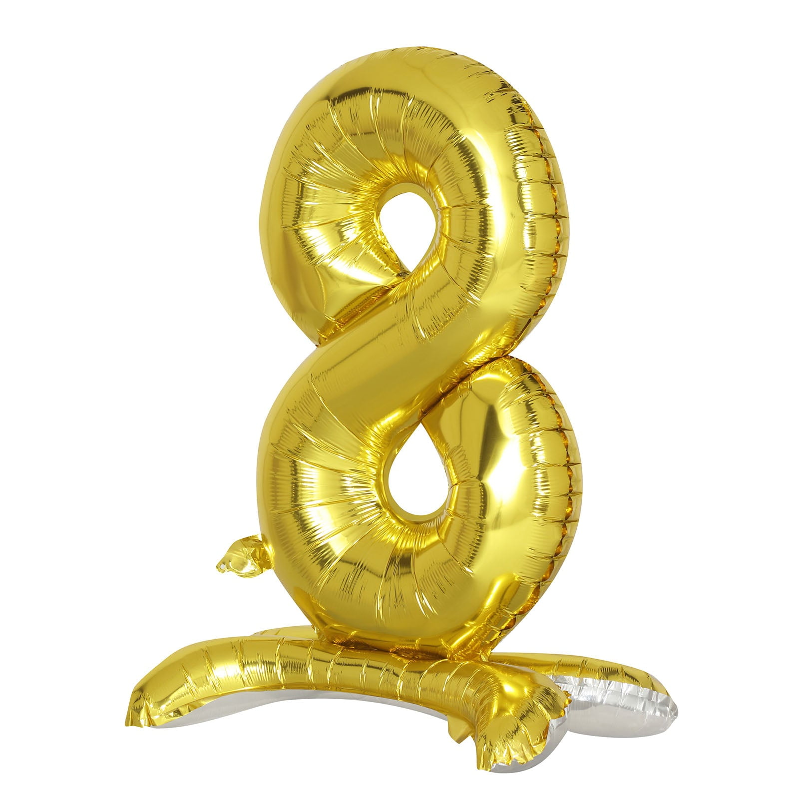 Efavormart 27" Shiny Gold Self Standing Letters / Number Balloons ...