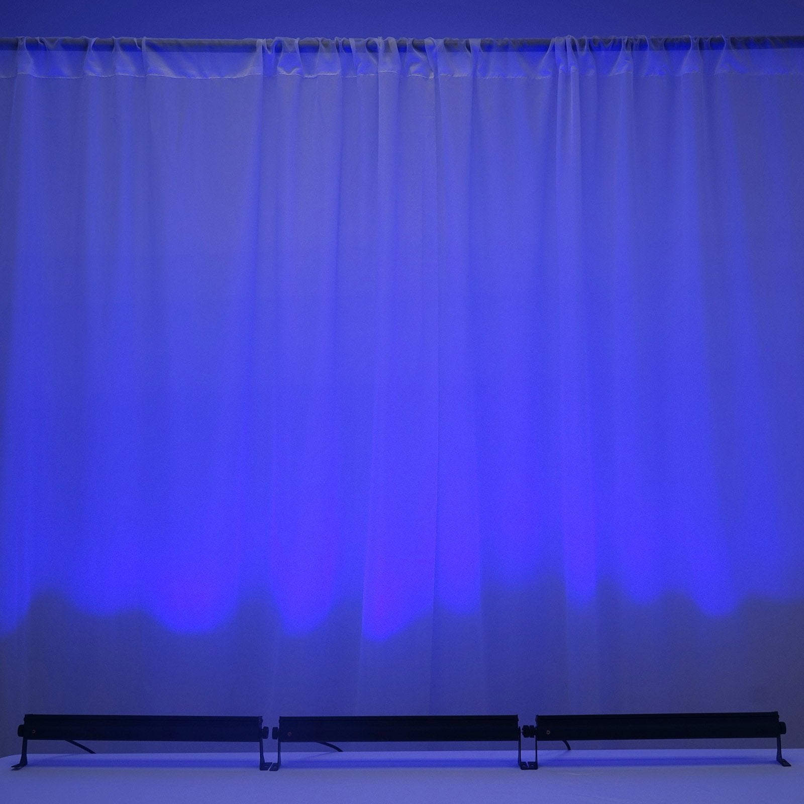 Efavormart 27 Watt Blue Super Bright 9 LED Wall Washer Backdrop ...