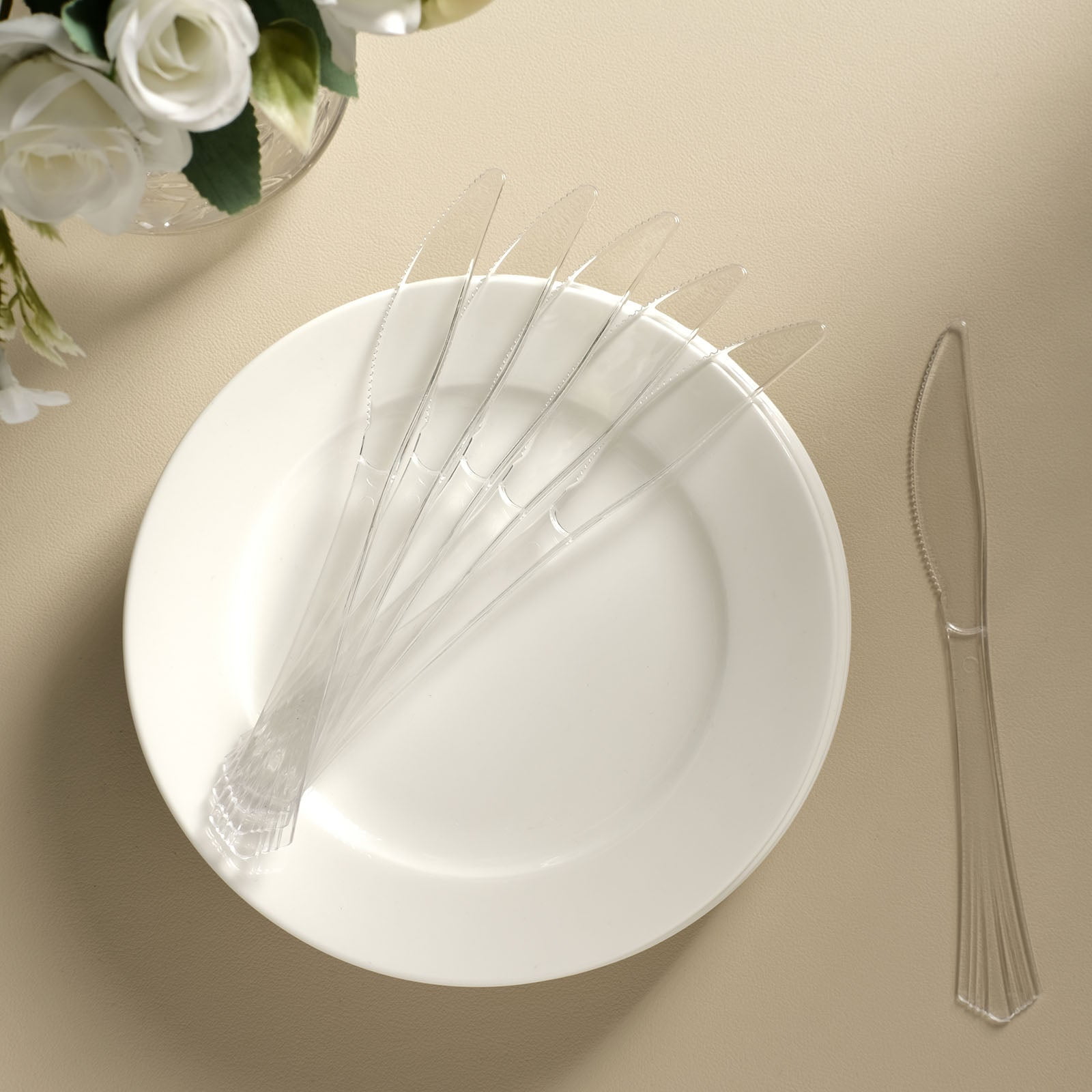 Efavormart 2PC 10" Silver Heavy Duty Large Serving Forks, Disposable ...