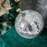 16" Disco Mirror Glass Ball DJ Dance Club Stage Lighting Home Party ...