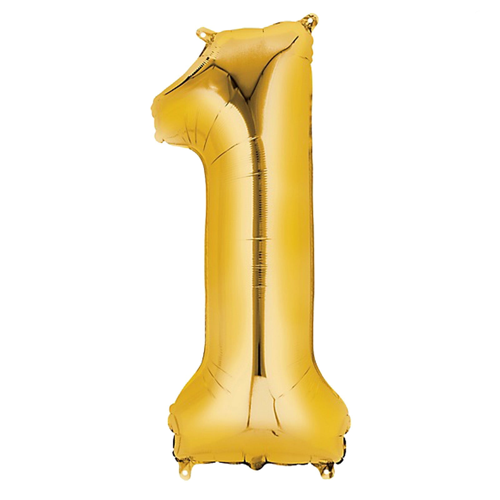 Efavormart 40" Shiny Metallic Gold Mylar Foil Helium/Air Number and ...