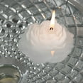 Efavormart 5 Pack White Peony Flower Scented Candles, Decorative ...