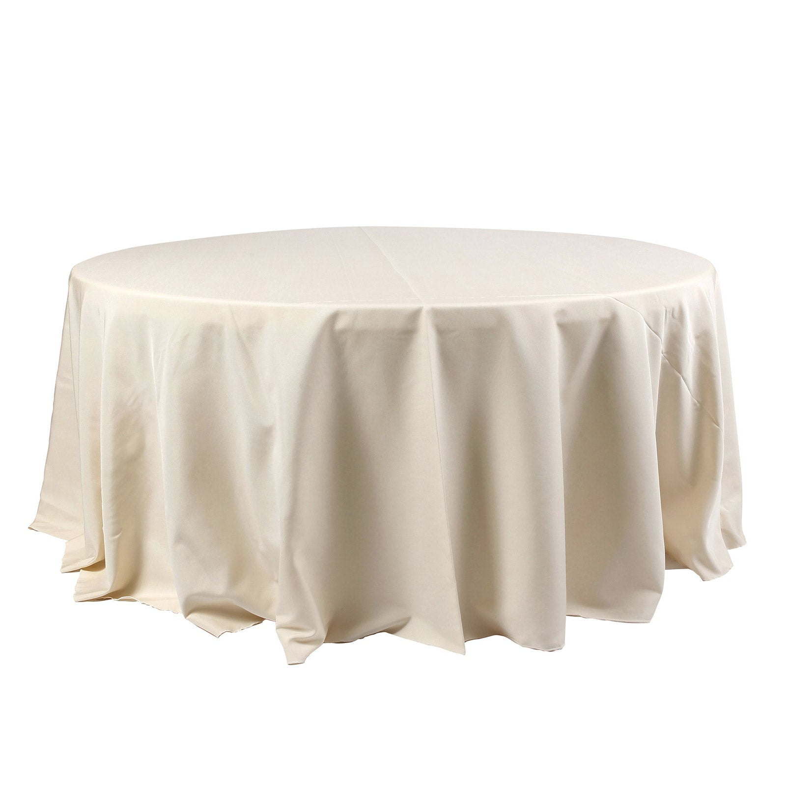 Efavormart 5PCS 120" Wholesale Round Tablecloth Polyester Round Table ...