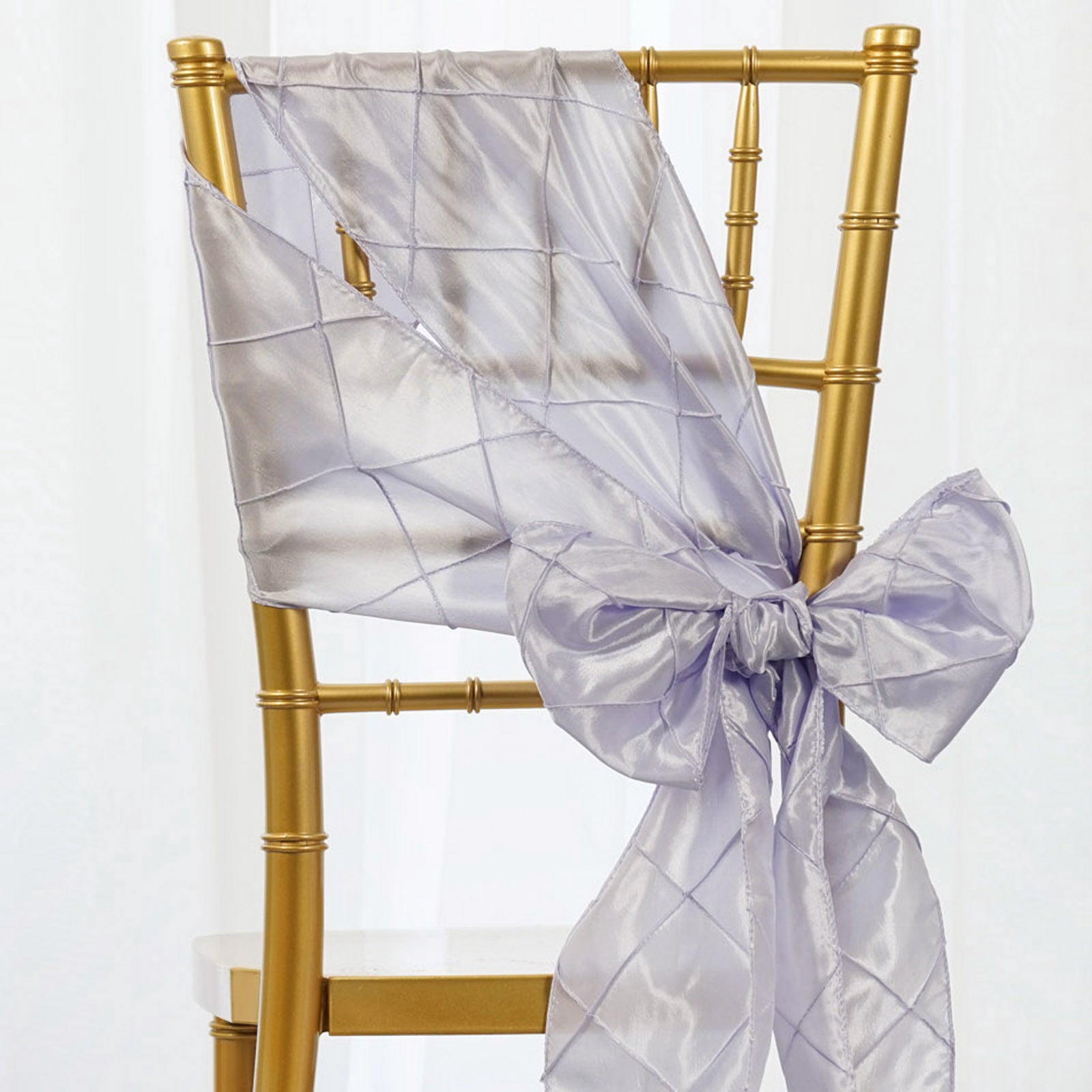 Efavormart 5pc x Lavender Pintuck Chair Sash for Wedding Events Banquet ...