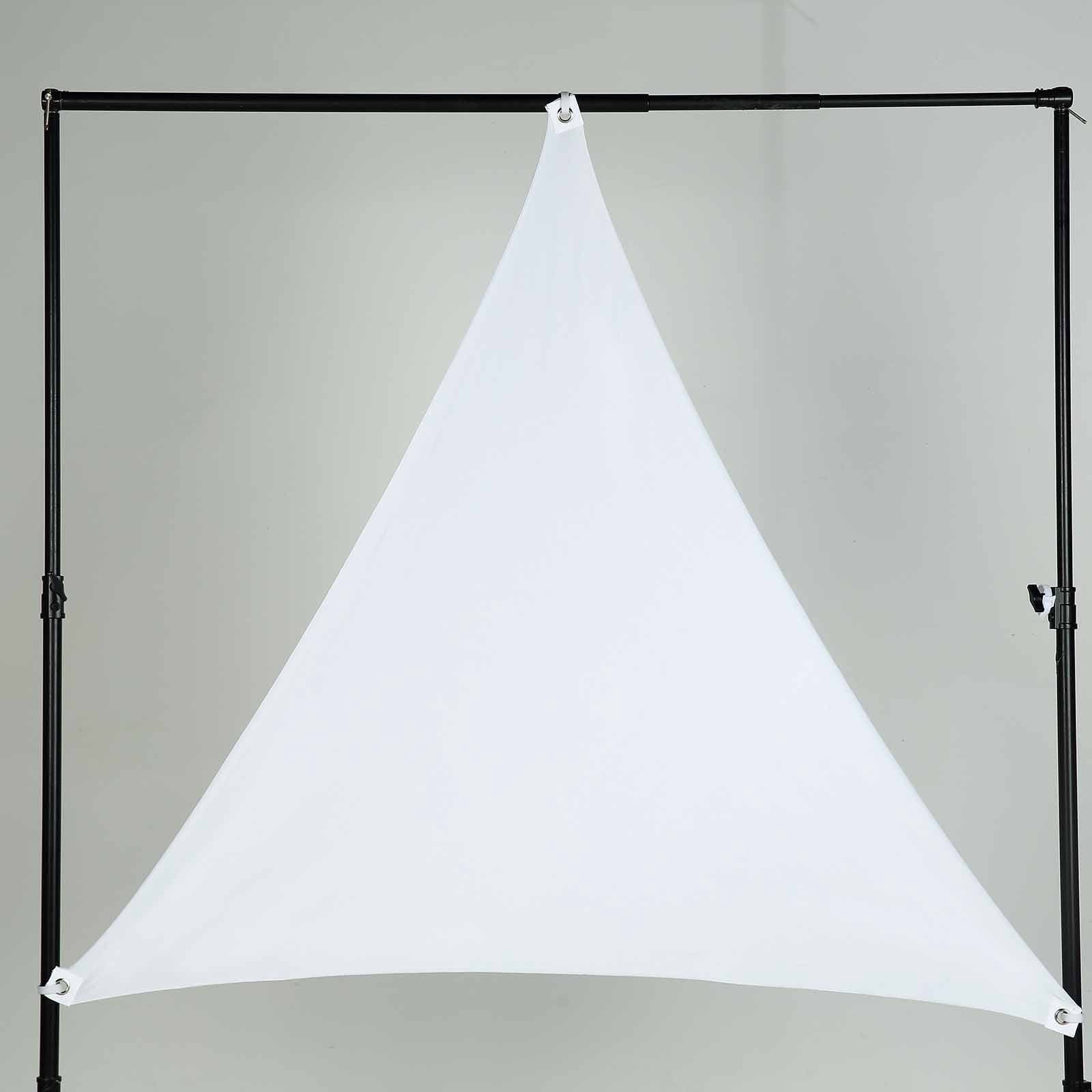 Efavormart 6 Ft 3 Point White Spandex stretchy Backdrop Ceiling Wall ...