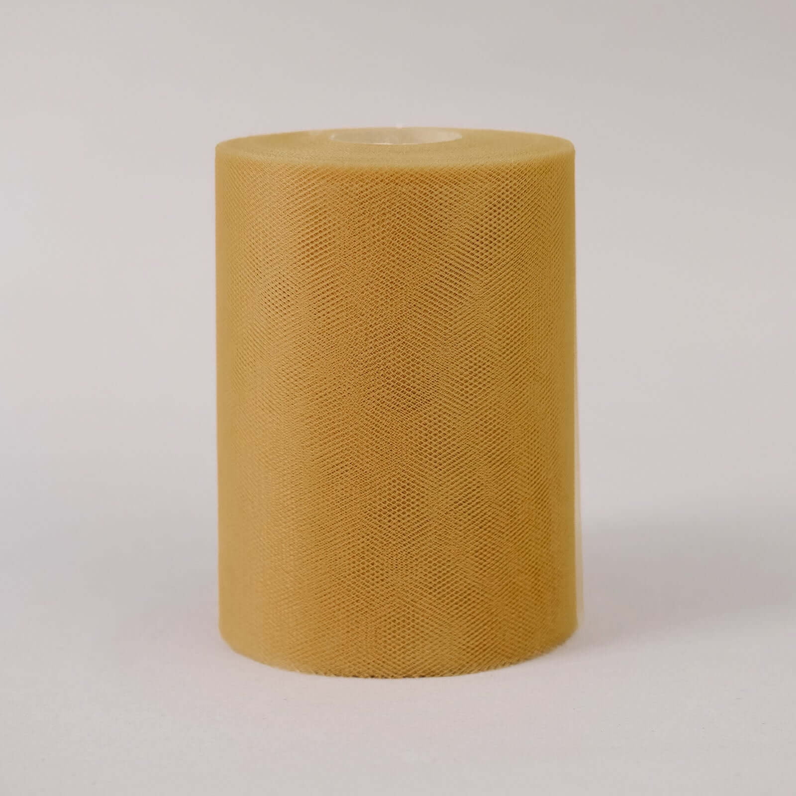 Efavormart 6"x100 Yards Gold Tulle Fabric Bolt, Sheer Fabric Spool Roll ...