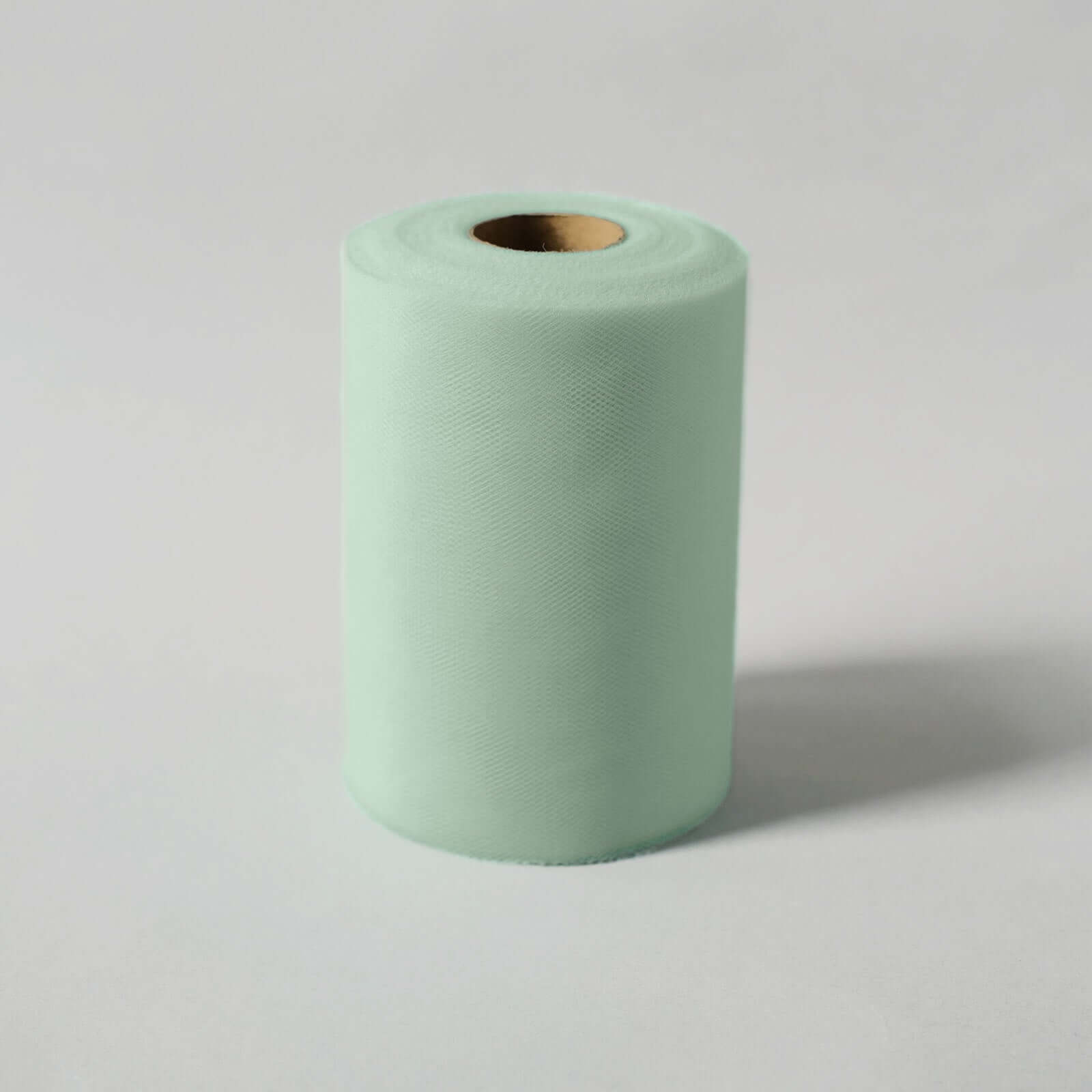 Efavormart 6"x100 Yards Mint Tulle Fabric Bolt, Sheer Fabric Spool Roll ...
