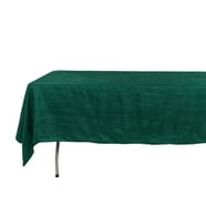 Efavormart 60x126" Seamless Premium IVORY 200 GSM Linens Polyester ...