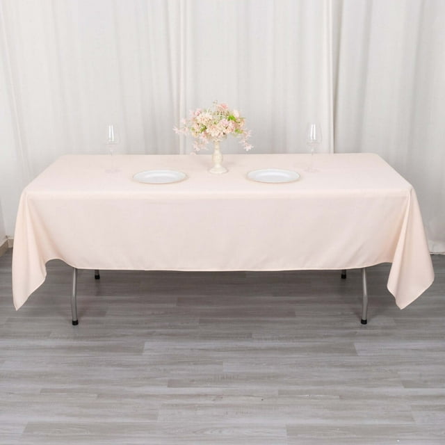Efavormart 60x102" Seamless Premium Blush Rose Gold 200 GSM Linens ...