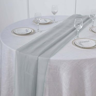 Efavormart 12" x 108" Satin Stripes Premium Table Runner For Wedding ...