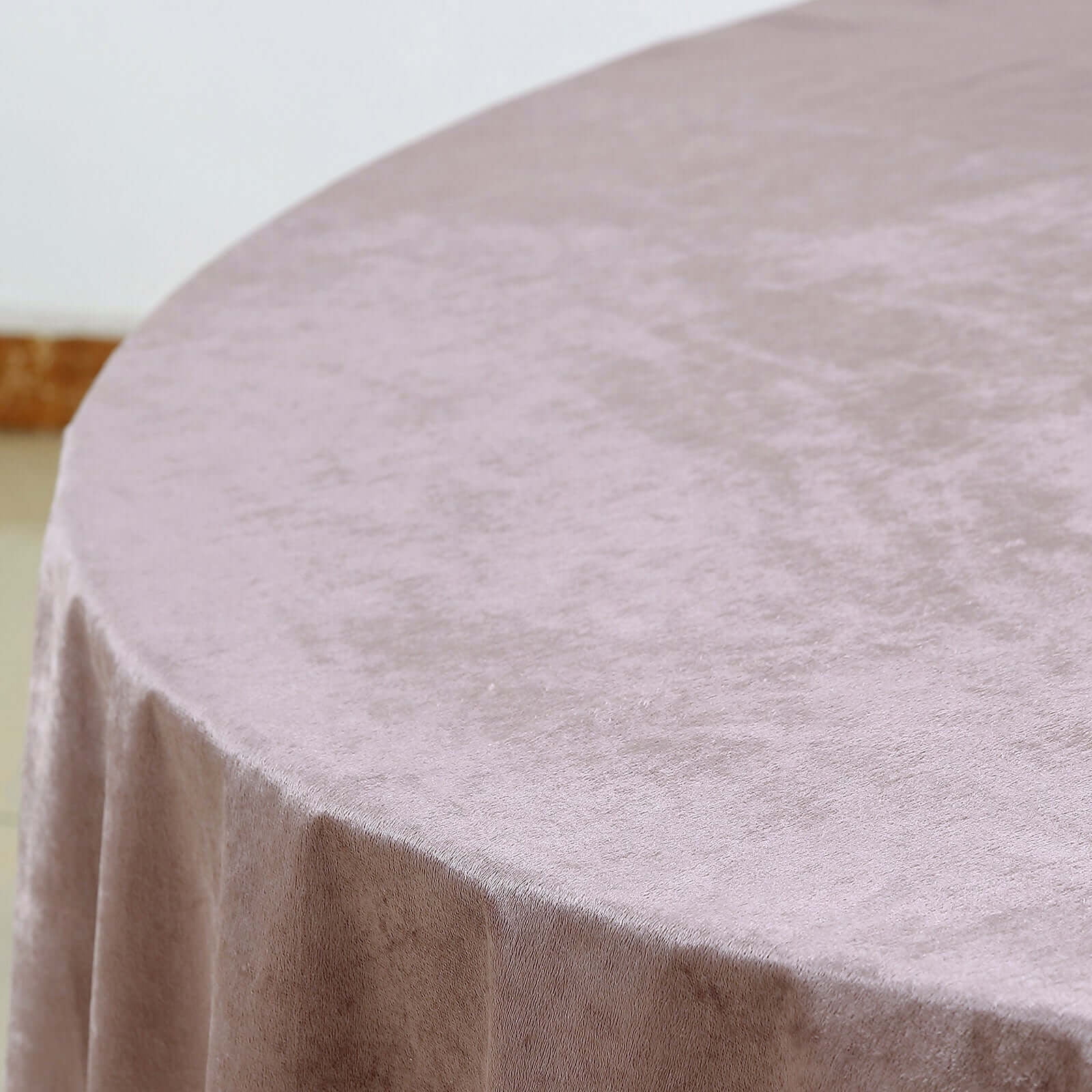 Efavormart 72"x 72" Mauve Premium Velvet Square Table Overlay Square ...