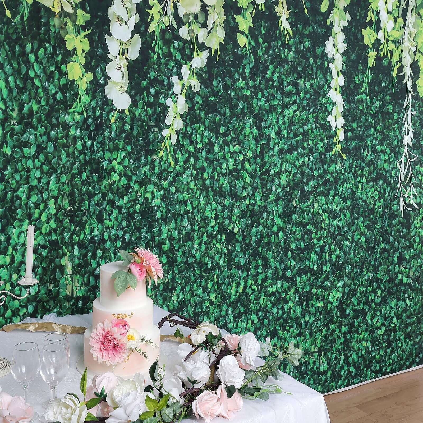 Efavormart 8FTx8FT Grass & Vines Print Vinyl Greenery Photography ...