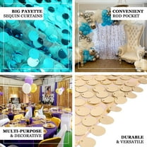 Efavormart 8ft Gold Sequin Photo Booth Backdrop Photography Backdrop ...