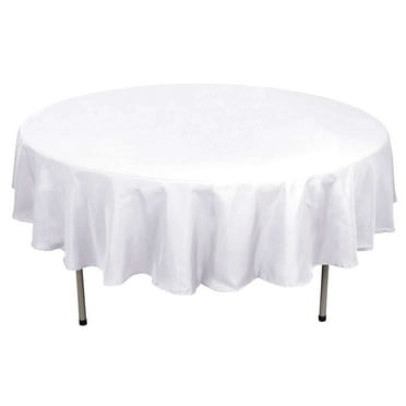 Creative Converting White Octy-Round Tablecloth, each - Walmart.com